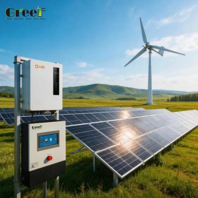 China 95% Efficiency Hybrid Solar System with MPPT Controller and 4000m Operating Altitude for Home and Commercial Use for sale