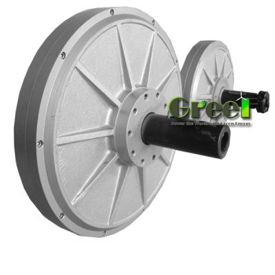 China High Efficiency Coreless Permanent Magnet Generator with Aluminum Alloy Shell and Low Noise Operation for Microgrid Systems for sale