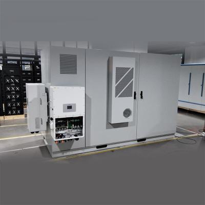 China Energy Storage Lithium Battery Cabinet with DC Short Circuit Protection Side Connection and Long Cycle Life for Commercial Use for sale