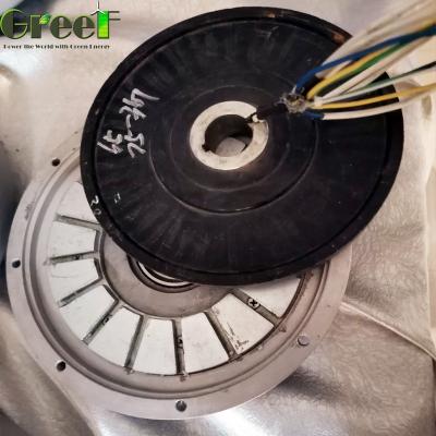 China Low Start Torque Aluminum Alloy Shell Coreless Permanent Magnet Generator with Customized Rotate Speed for sale