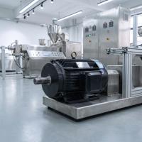 China Constant Torque 100-3000 rpm Permanent Magnet Synchronous Motor 380V with 5.5kW to 110kW Power Range for sale
