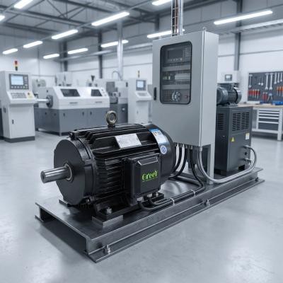 China IE5 High Efficiency Permanent Magnet Synchronous Motor with 97% Efficiency and 0.55-315 kW Power Range for sale
