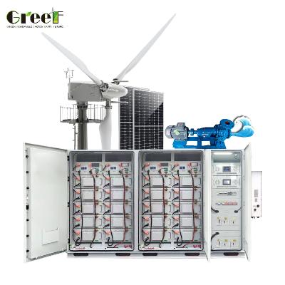 China Customized Systemvoltage Hybrid Solar System with IP65 Protection Degree and 98.3% Inverter Efficiency Wind Solar Generator for sale