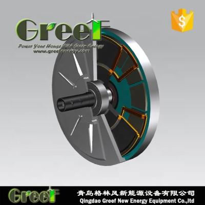 China 2kw Axial Flux Permanent Magnet Generator For Vertical Wind Turbine for sale