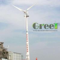 China Off Grid Folding Tower Pitch Control Wind Turbine 30KW For Telecom Sites for sale