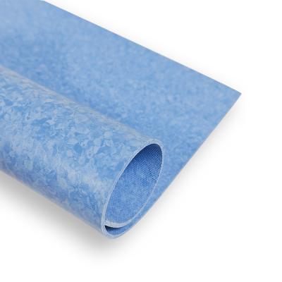China Hospital PVC Homogeneous Floor PUR Coating And T Grade Wear Resistance for sale