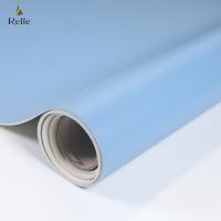 China 1.0mm/1.2mm Wear Layer Glue Stick Installation Indoor Black PVC Basketball Court Flooring for sale