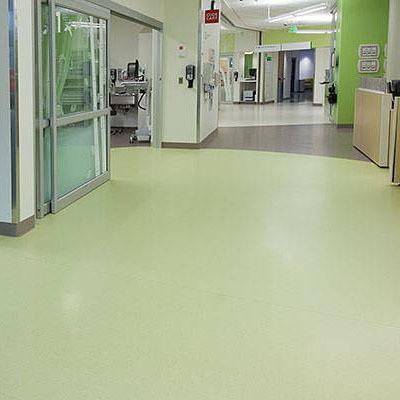China Homogeneous Glue Down Vinyl Flooring Hospital Relle Homogeneous Sheet Vinyl for sale