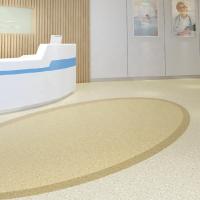 China Waterproof Fireproof Homogeneous Flooring Sparkle Glitter Sheet Vinyl Flooring Hospital for sale