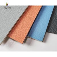 China 600 Color Options Relle PVC Futsal Court Flooring Roll With Gridding Texture Design for sale