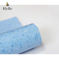 China Relle Court Homogeneous PVC Plastic Flooring Dry Back for Medical Grade Hospitals for sale