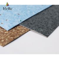 China Relle Court Homogeneous PVC Plastic Flooring Dry Back for Medical Grade Hospitals for sale