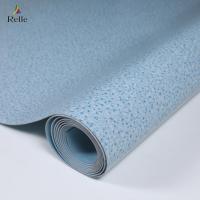 China Customizable Relle Fire Proof Vinyl Homogeneous Waterproof Clinic PVC Rollable Floor for sale
