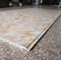 China 10mm Interior External Pvc Cladding Square Wood Effect Pvc Wall Panels for sale