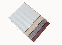 China Waterproof PVC Wooden Cladding Bamboo Wood Effect Cladding Sheets for sale
