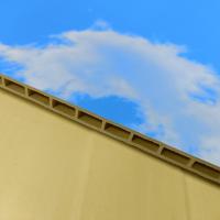 China Waterproof PVC Wooden Cladding Bamboo Wood Effect Cladding Sheets for sale