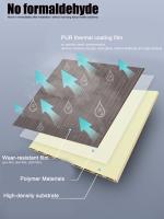 China Waterproof PVC Wooden Cladding Bamboo Wood Effect Cladding Sheets for sale