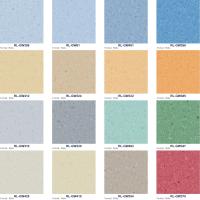 China Hospital PVC Homogeneous Floor PUR Coating And T Grade Wear Resistance for sale