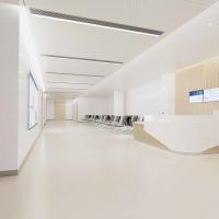 China Hospital Grade Homogeneous Vinyl Floor Sheet Antibacterial Slip Resistant for sale