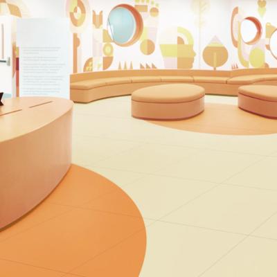 China Approved By EN ISO 24340 RELLE LVT Substrate With 2.5 Mm Thick Wear-Resistant Layer for sale