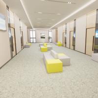 China RELLLE Heterogeneous Flooring Stain Resistant And Easy To Install For Commercial for sale