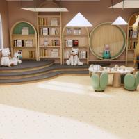 China Commercial Heterogeneous Flooring for Heavy Foot Traffic Stain Resistant Durable for sale