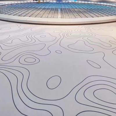China Relle Environmentally Friendly, Wear-Resistant and Anti-Slip Rubber Flooring for Exhibition Halls for sale