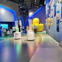 China Relle Anti-Slip, Wear-Resistant & Stain-Resistant Rubber Flooring for Exhibition Halls for sale