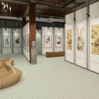 China Non-Slip Rubber Flooring for Museum Exhibitions Durable and Aesthetically Versatile for sale