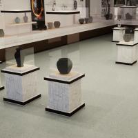 China Relle Rubber Flooring: Museum Exhibition Durability Design for sale