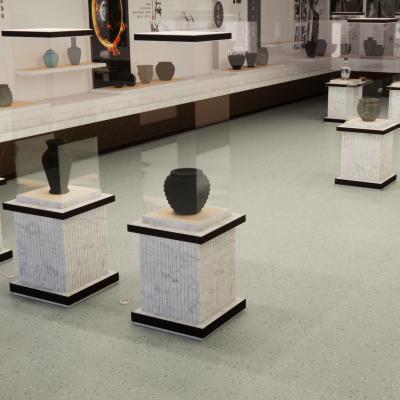 China Relle Rubber Flooring: Museum Exhibition Durability Design for sale