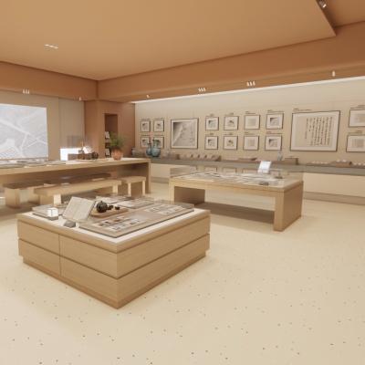 China Relle Rubber Flooring for High-Traffic Museum Areas for sale