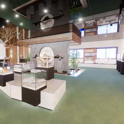 China Relle Sound-Absorbing Rubber Flooring for Museums for sale