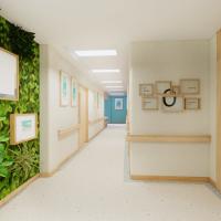 China Medical-Grade Hygienic Homogeneous Flooring for Nursing Homes for sale