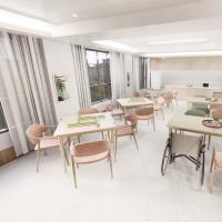 China Medical-Grade Hygienic Homogeneous Flooring for Nursing Homes for sale