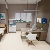 China Medical Homogeneous Vinyl Flooring Bacteria-Inhibiting Slip-Resistant Ward Floor for sale