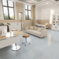 China Medical Homogeneous Vinyl Flooring Bacteria-Inhibiting Slip-Resistant Ward Floor for sale