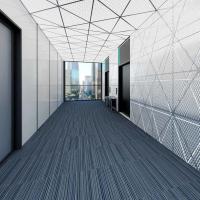 China FY Series Lerve Loop Solution-Dyed Office Carpet Tiles for sale