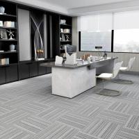 China FY Series Lerve Loop Solution-Dyed Office Carpet Tiles for sale