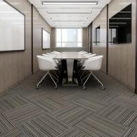 China FY Series Lerve Loop Solution-Dyed Office Carpet Tiles for sale