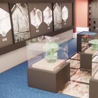 China Heritage Exhibition Non-Slip Rubber Flooring – Museum Series for sale