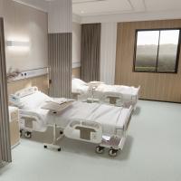 China Commercial Hospital Floor Vinyl with Antibacterial Easy-Clean Features for sale