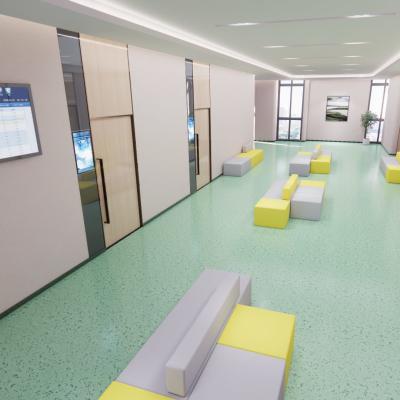 China Antibacterial Easy-Clean Vinyl Hospital Floor for Commercial Use for sale