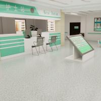 China High-Durability Antibacterial Hygienic Hospital Vinyl Floor for sale