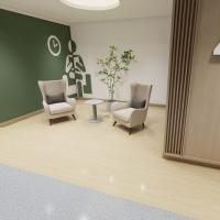 China Comprehensive Elder-Care Flooring for Nursing Homes – Medical-Grade Homogeneous Hygienic Style for sale