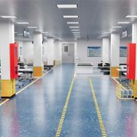 China High Load Bearing Non Slip Vinyl Safety Flooring Wear Chemical Resistant for Warehouse Logistics Areas for sale