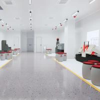 China High Load Bearing Non Slip Vinyl Safety Flooring Wear Chemical Resistant for Warehouse Logistics Areas for sale