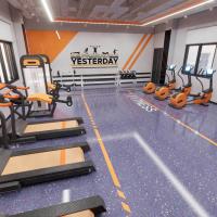 China Gym Slip-Resistant Abrasive Safety Flooring for sale
