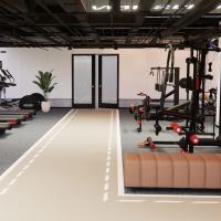 China Fitness Venue Safe Anti-slip High Wear-resistant Emery Floor for sale