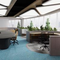 China Relle Office Building R11 Anti-Slip Carborundum Flooring (Eco-Friendly Low-Noise) for sale